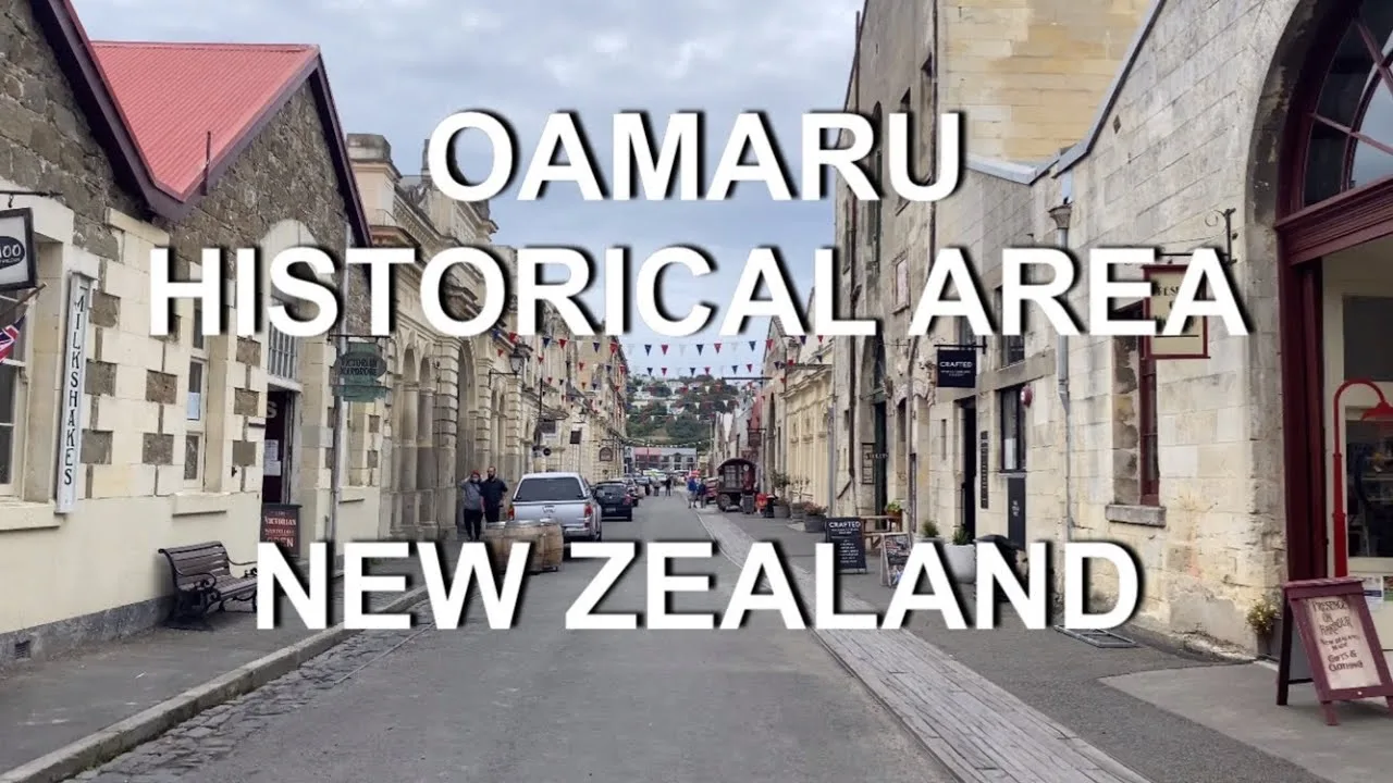 Descubre la encantadora historia del turístico Oamaru Historic District ...